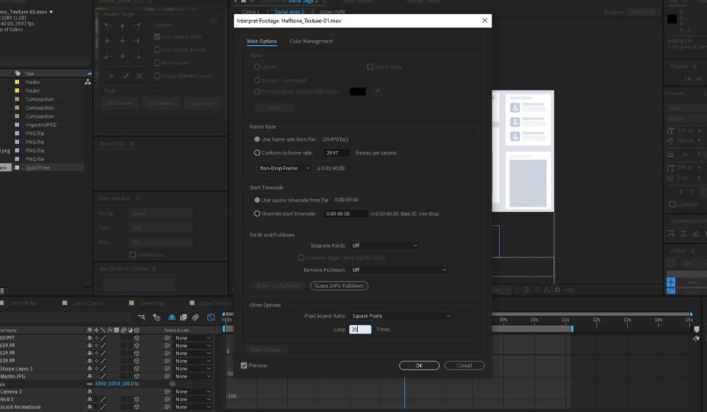 How To Loop Footage In Adobe After Effects Indie Tips