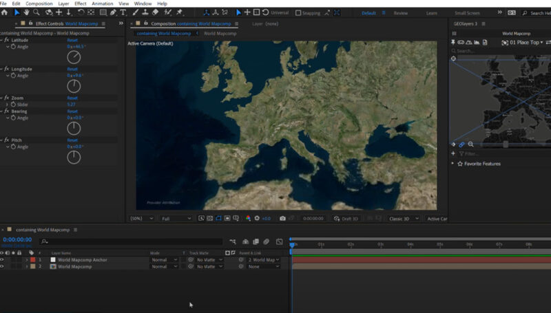 How To Make a CIA-Inspired Map in After Effects - Indie Tips